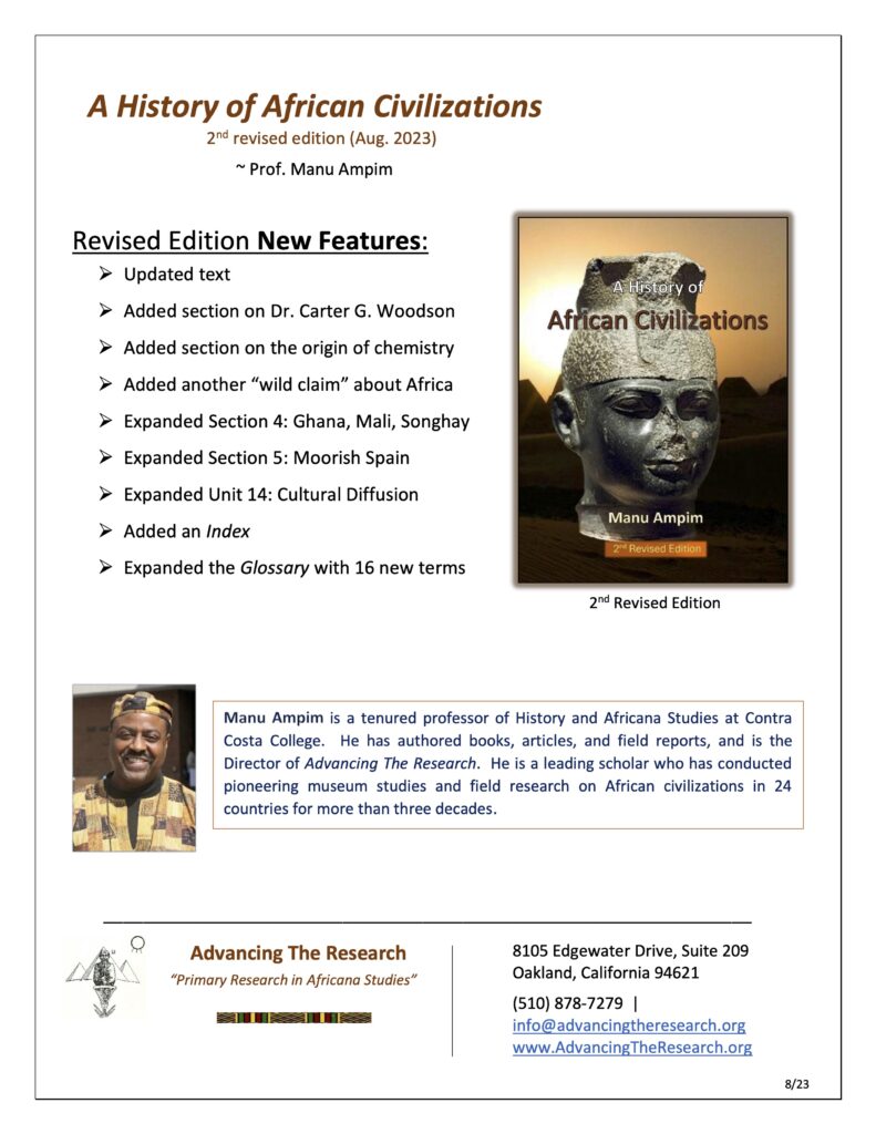 A History of African Civilizations (revised 2nd edition) – Advancing ...